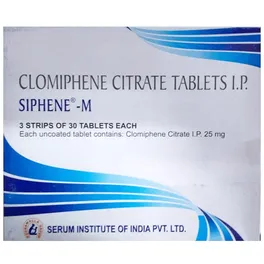 Siphene-M Tablet | Uses, Side Effects, Price | Apollo Pharmacy