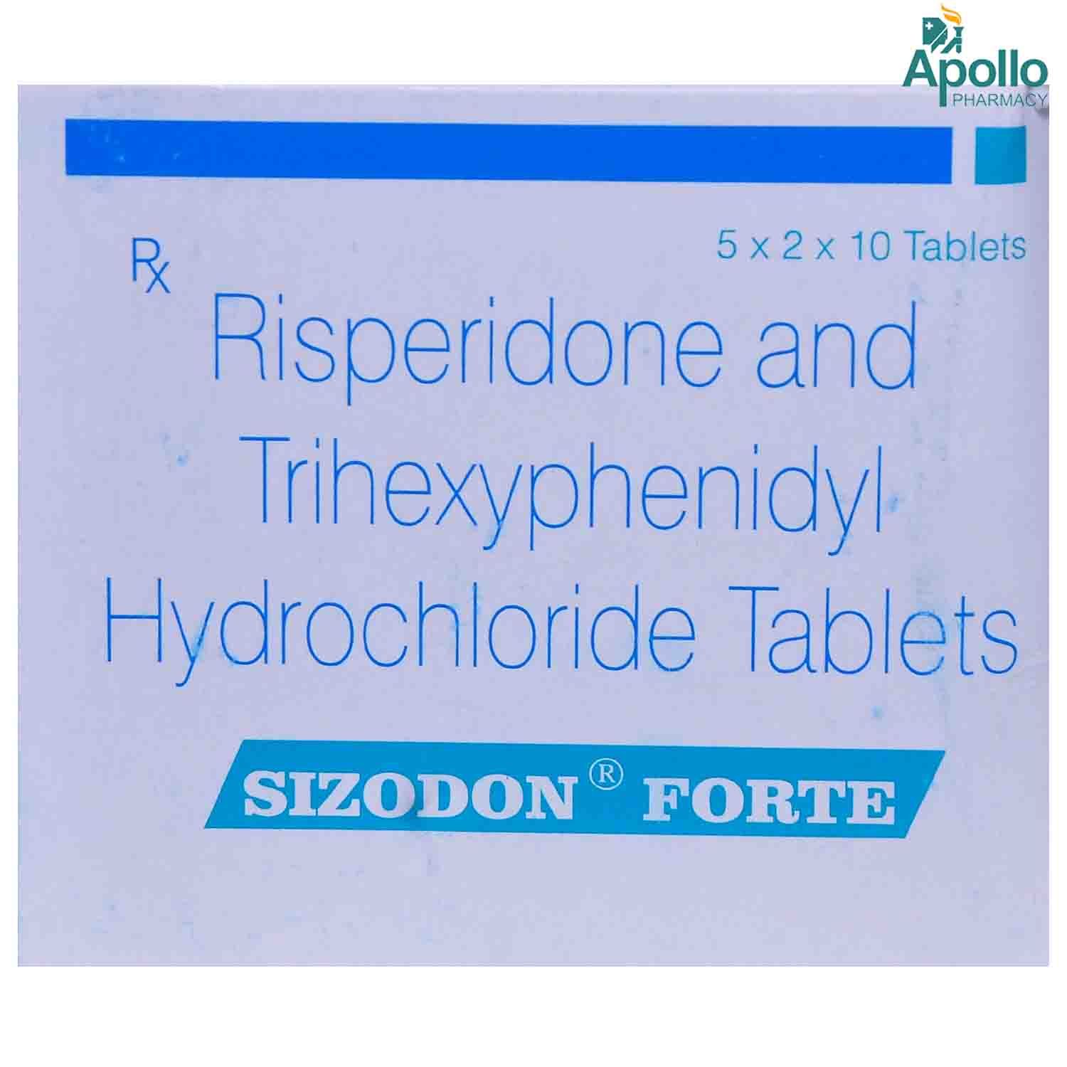 Sizodon Forte Tablet | Uses, Side Effects, Price | Apollo Pharmacy