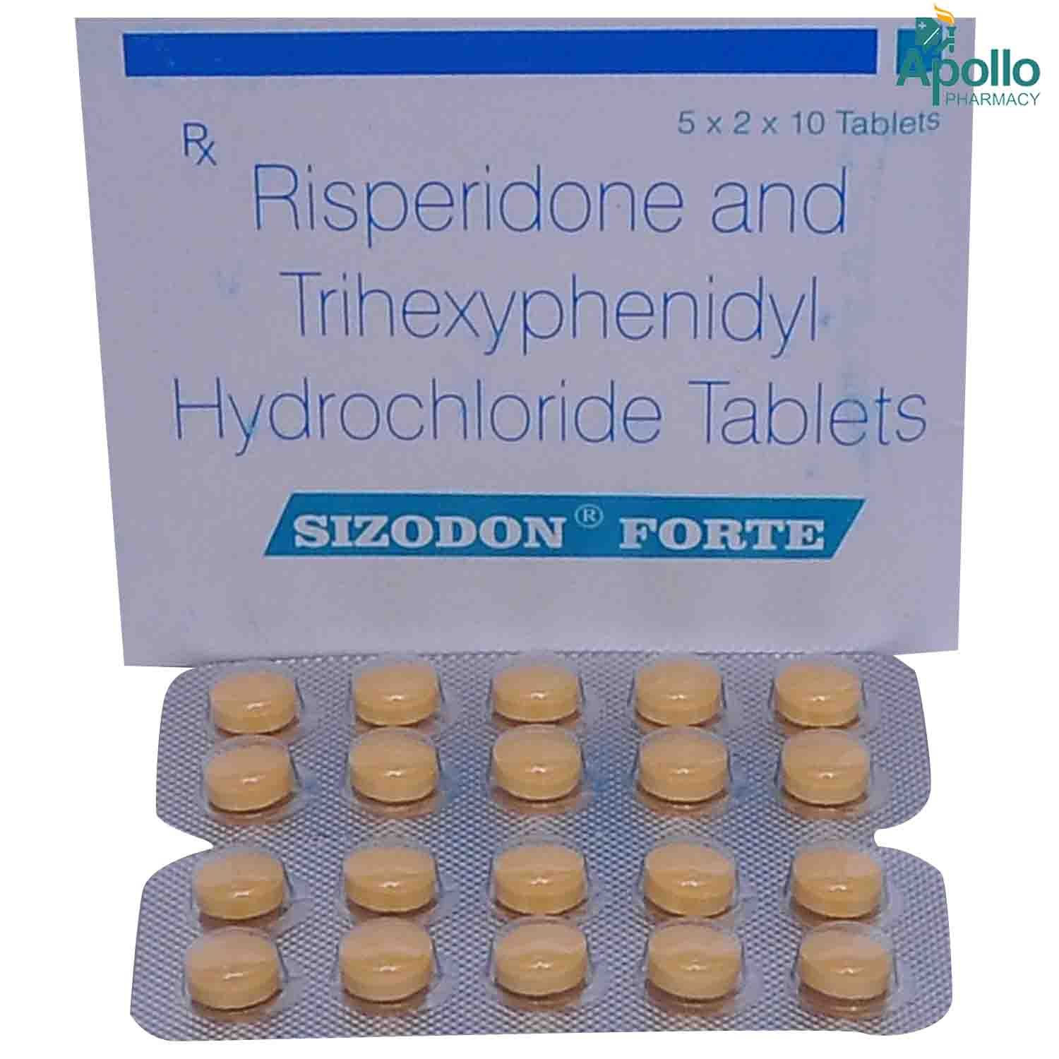 Sizodon Forte Tablet | Uses, Side Effects, Price | Apollo Pharmacy