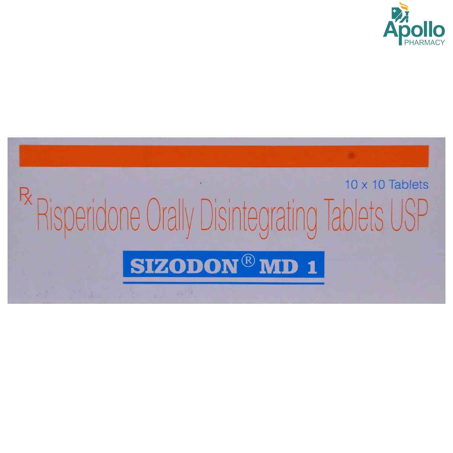 SIZODON MD 1MG TABLET | Uses, Side Effects, Price | Apollo Pharmacy