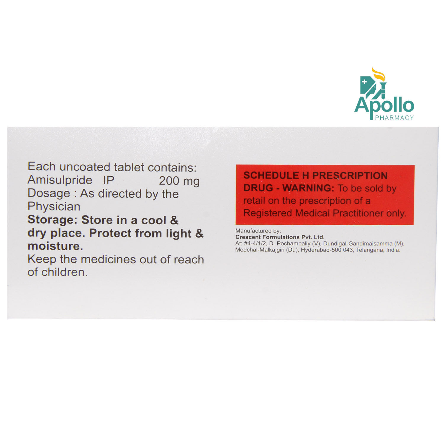 SIZOPRIDE 200MG TABLET Price, Uses, Side Effects, Composition - Apollo ...