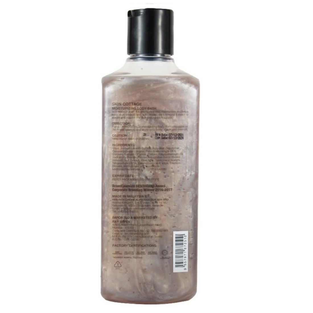 Skin Cottage Almond Moisturizing Body Bath, 400 ml Price, Uses, Side ...