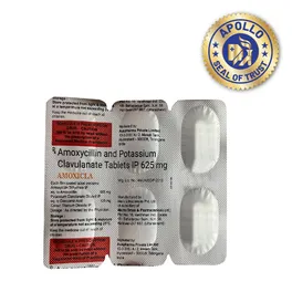 Amoxicla 625 mg Tablet | Uses, Side Effects, Price | Apollo Pharmacy