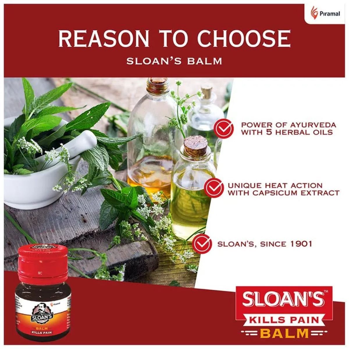 Sloan's Balm, 10 gm Price, Uses, Side Effects, Composition - Apollo ...