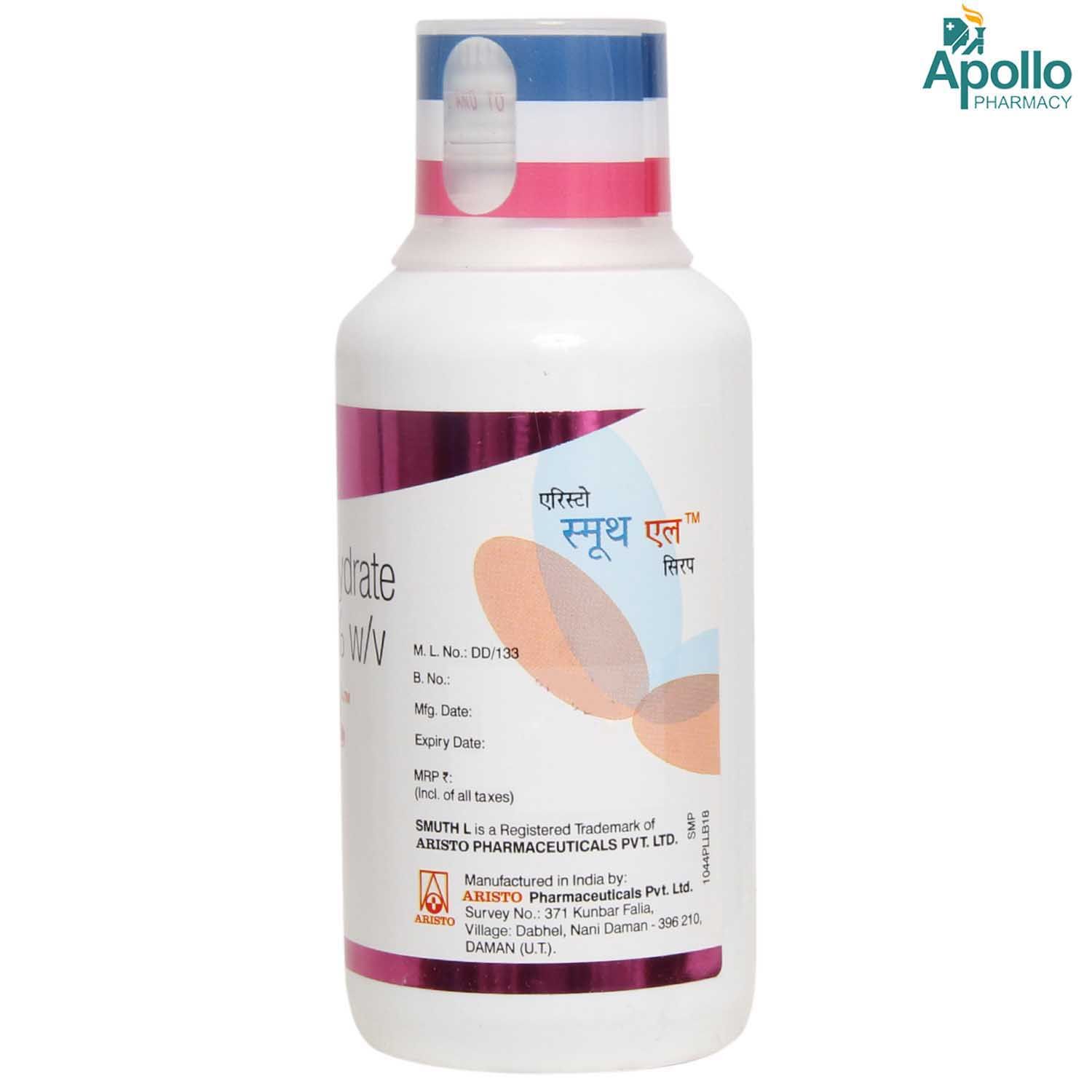 Smuth L Orange Syrup 150 ml Price, Uses, Side Effects, Composition ...