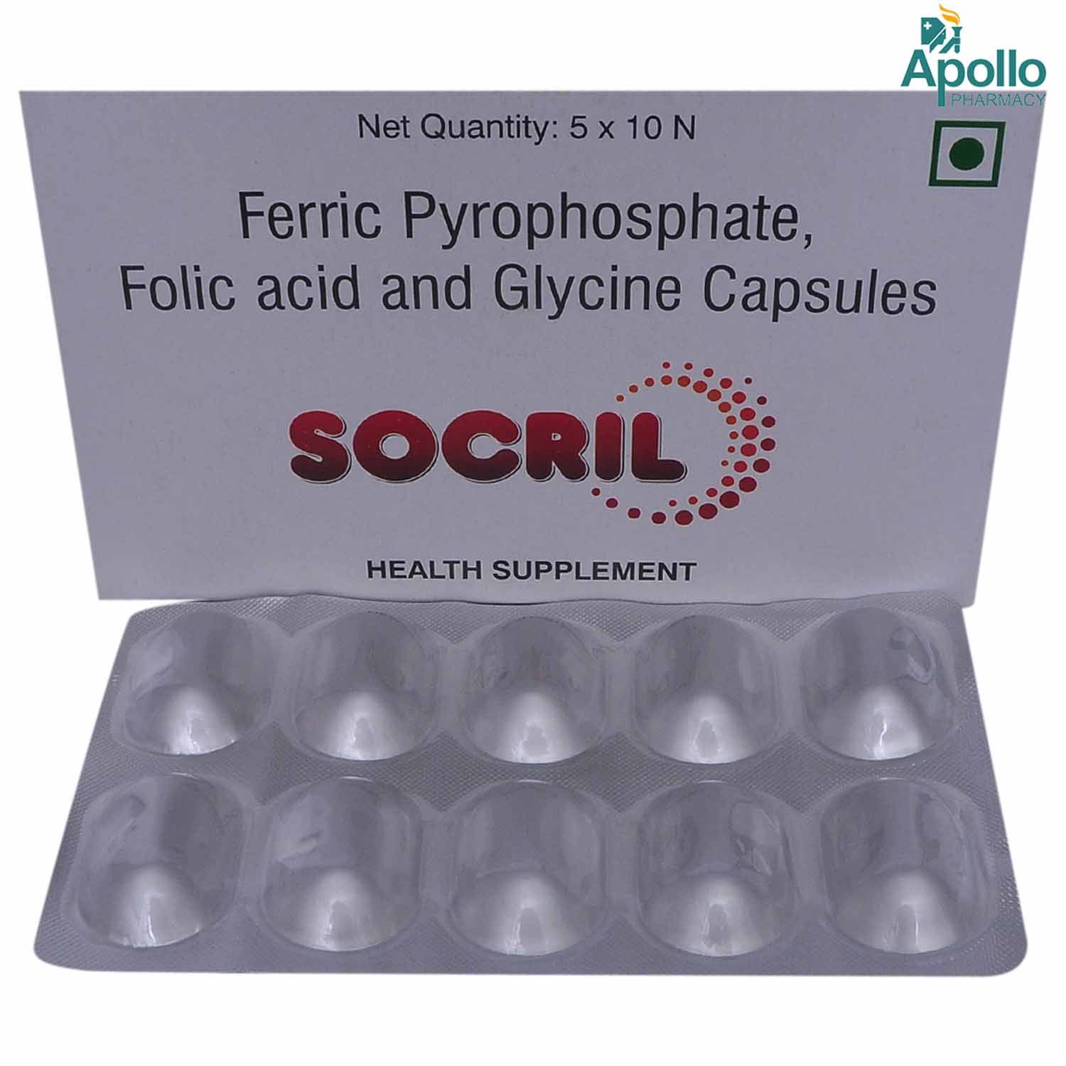 Socril Capsule 10's Price, Uses, Side Effects, Composition - Apollo ...