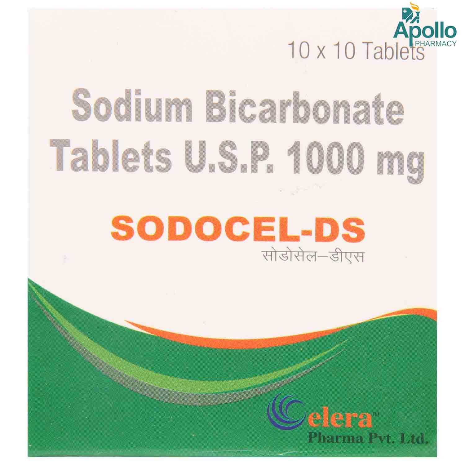 Sodocel DS Tablet | Uses, Side Effects, Price | Apollo Pharmacy