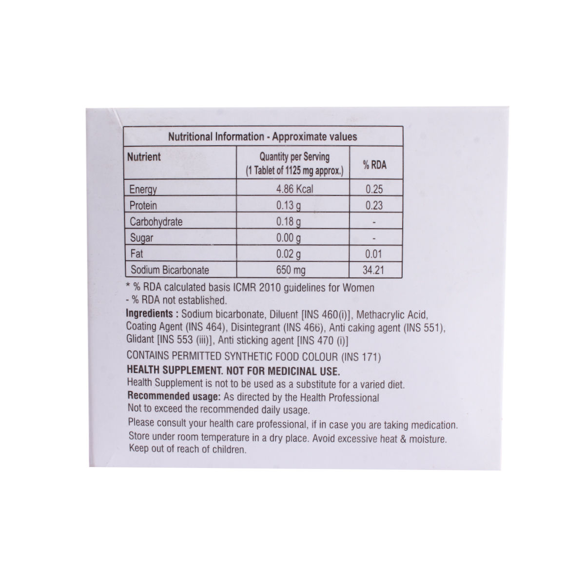 Sodisave 650 Tablet 10's Price, Uses, Side Effects, Composition ...