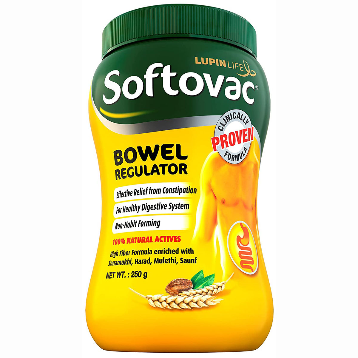 Softovac Bowel Regulator Powder, 250 gm Price, Uses, Side Effects ...