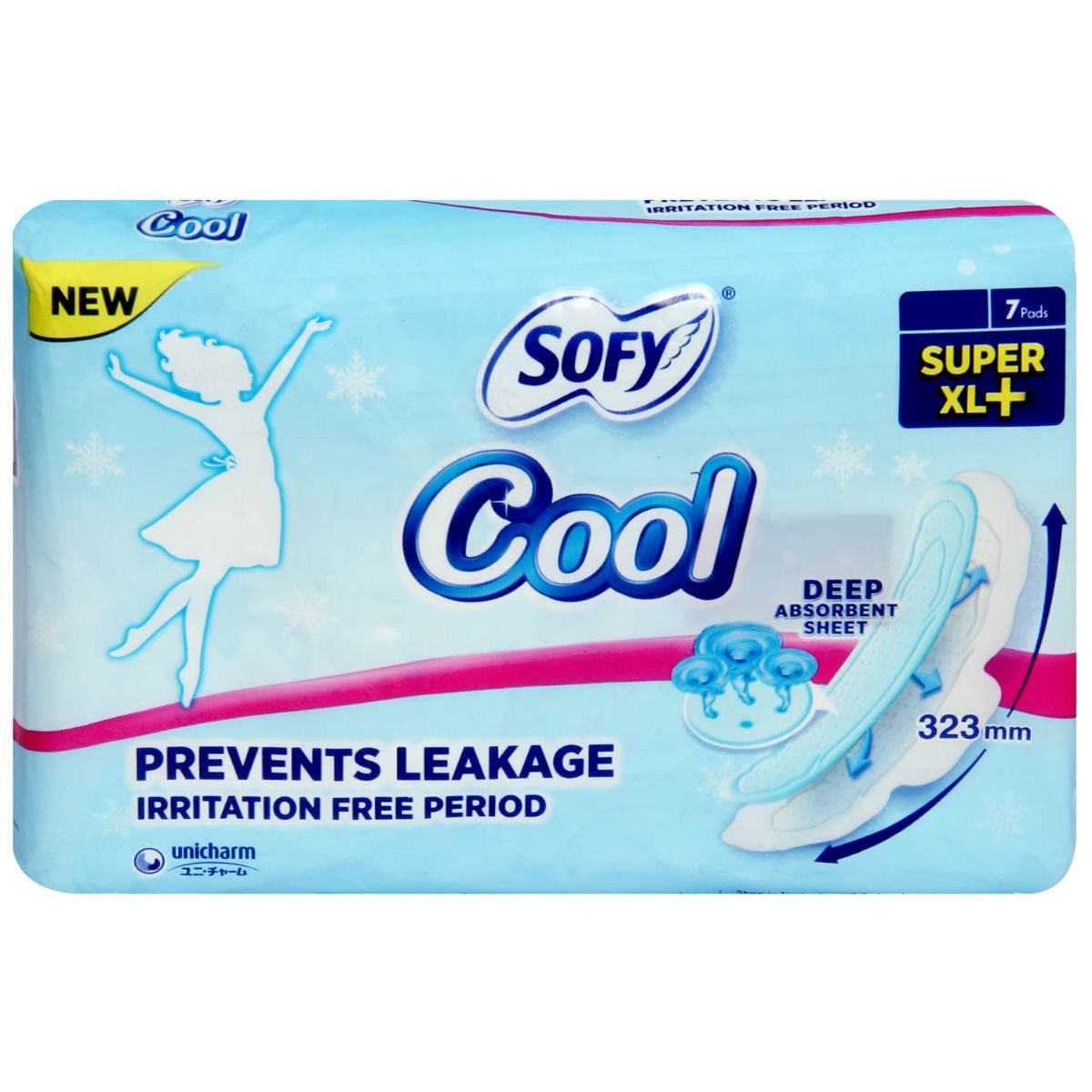 Sofy Cool Super Pads XL+, 7 Count Price, Uses, Side Effects ...