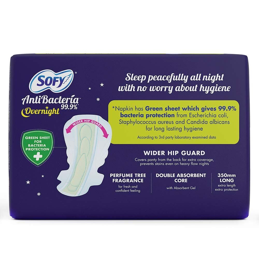 Sofy Anti Bacteria Overnight Sanitary Pads XXL, 20 Count Price, Uses ...