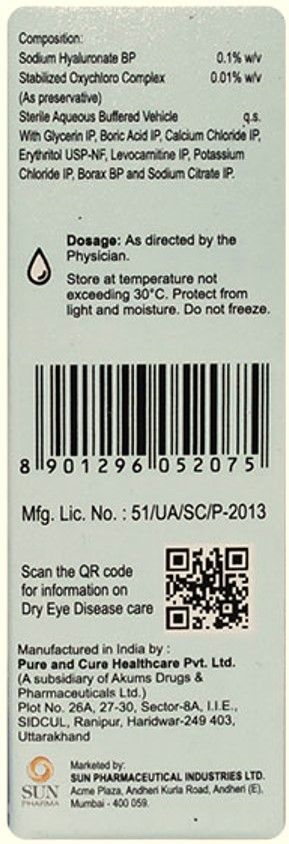 Soha 0.1% Eye Drops | Uses, Side Effects, Price | Apollo Pharmacy