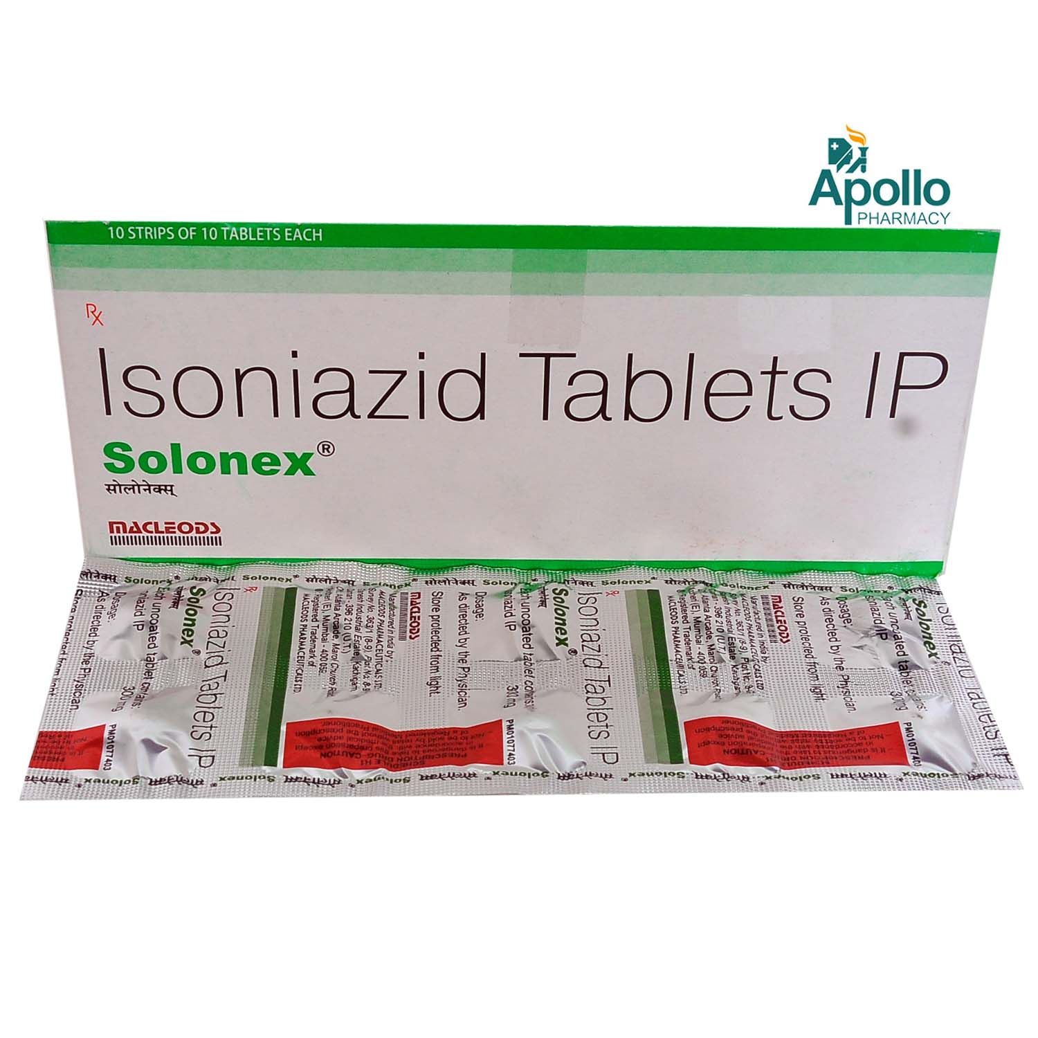 Solonex Tablet 10's Price, Uses, Side Effects, Composition - Apollo ...