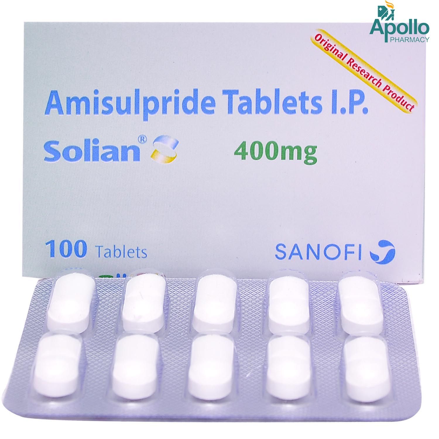 SOLIAN 400MG TABLET Price, Uses, Side Effects, Composition - Apollo ...