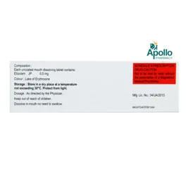 Solopose-0.5 MD Tablet | Uses, Side Effects, Price | Apollo Pharmacy
