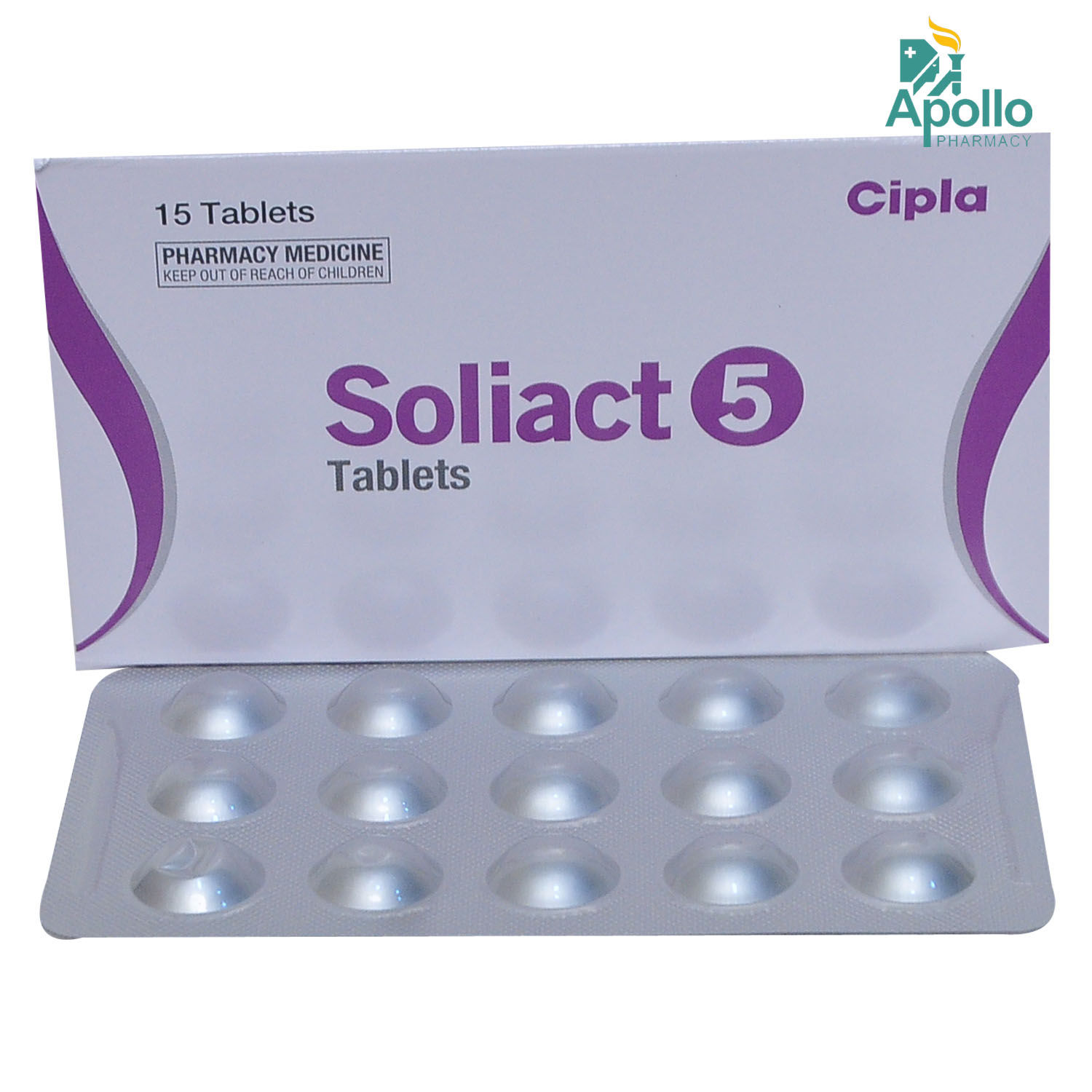 Soliact 5 Tablet 15's Price, Uses, Side Effects, Composition - Apollo ...