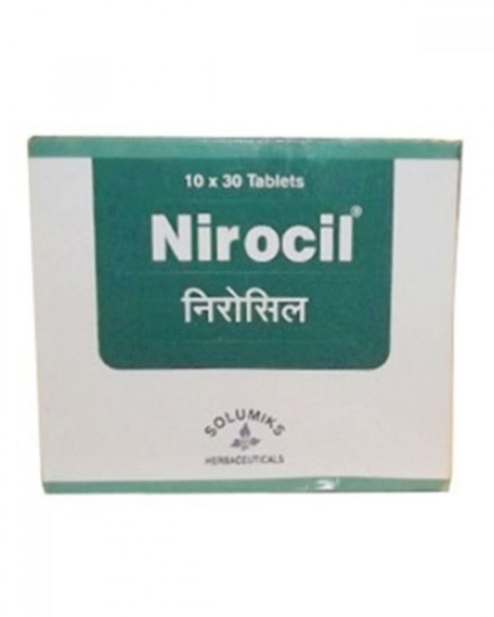 Solumiks Nirocil Tablets, 30 Count Price, Uses, Side Effects ...