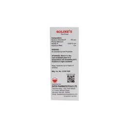 Soline-5 Eye Drop | Uses, Side Effects, Price | Apollo Pharmacy