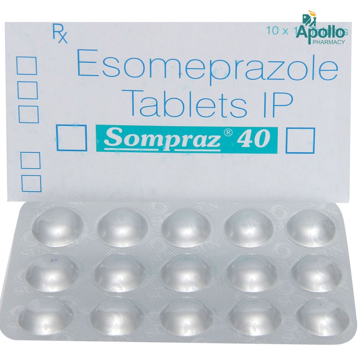 Sompraz 40 Tablet 15's Price, Uses, Side Effects, Composition - Apollo ...