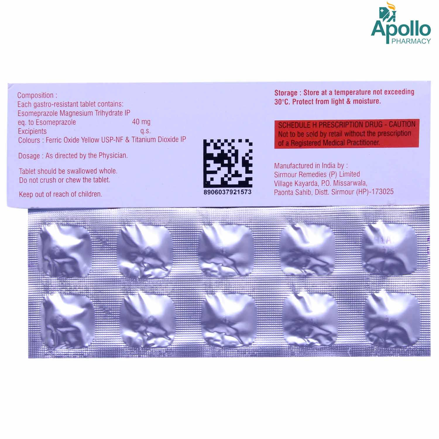 Somifiz Tablet 10's Price, Uses, Side Effects, Composition - Apollo ...