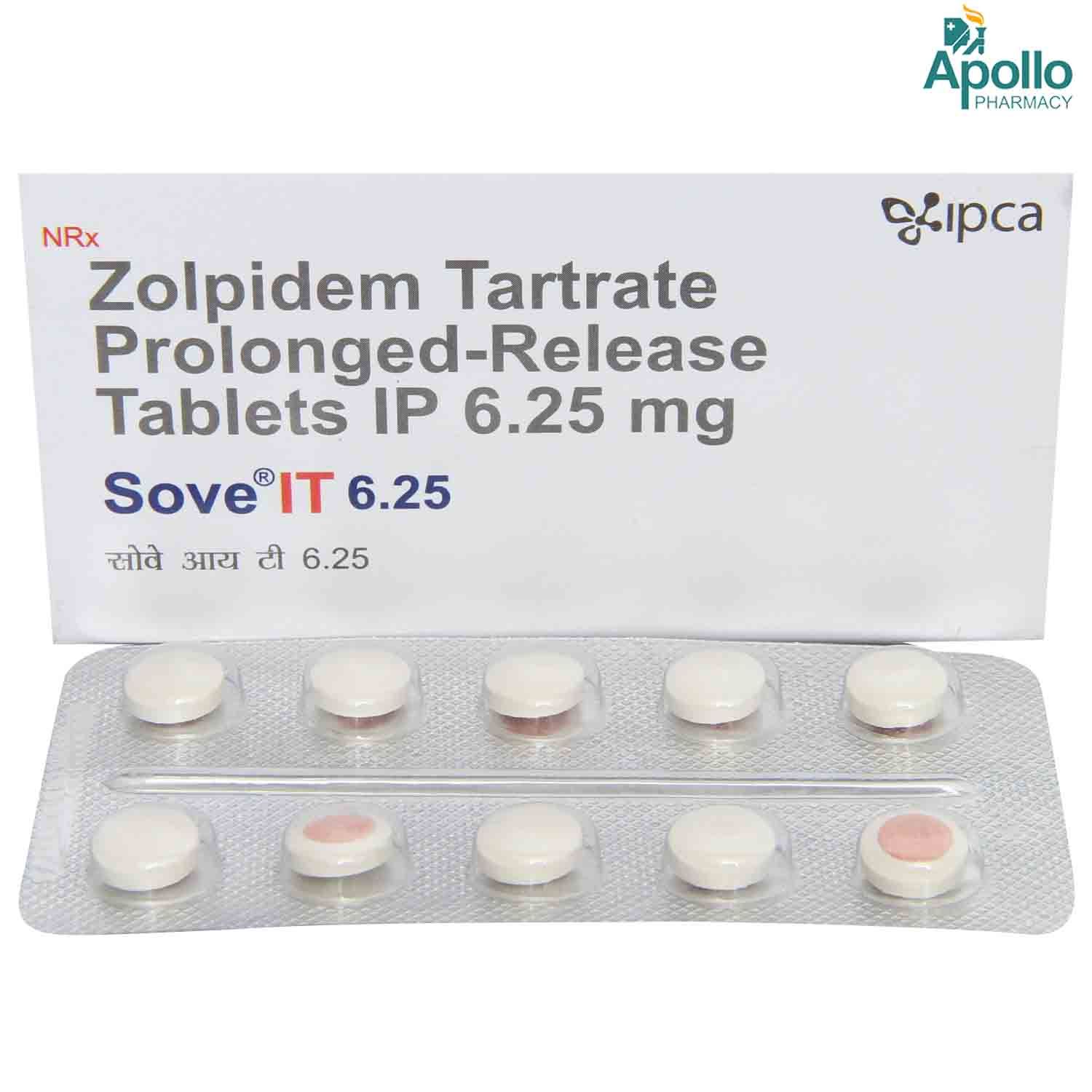 SOVE IT 6.25MG TABLET Price, Uses, Side Effects, Composition - Apollo ...
