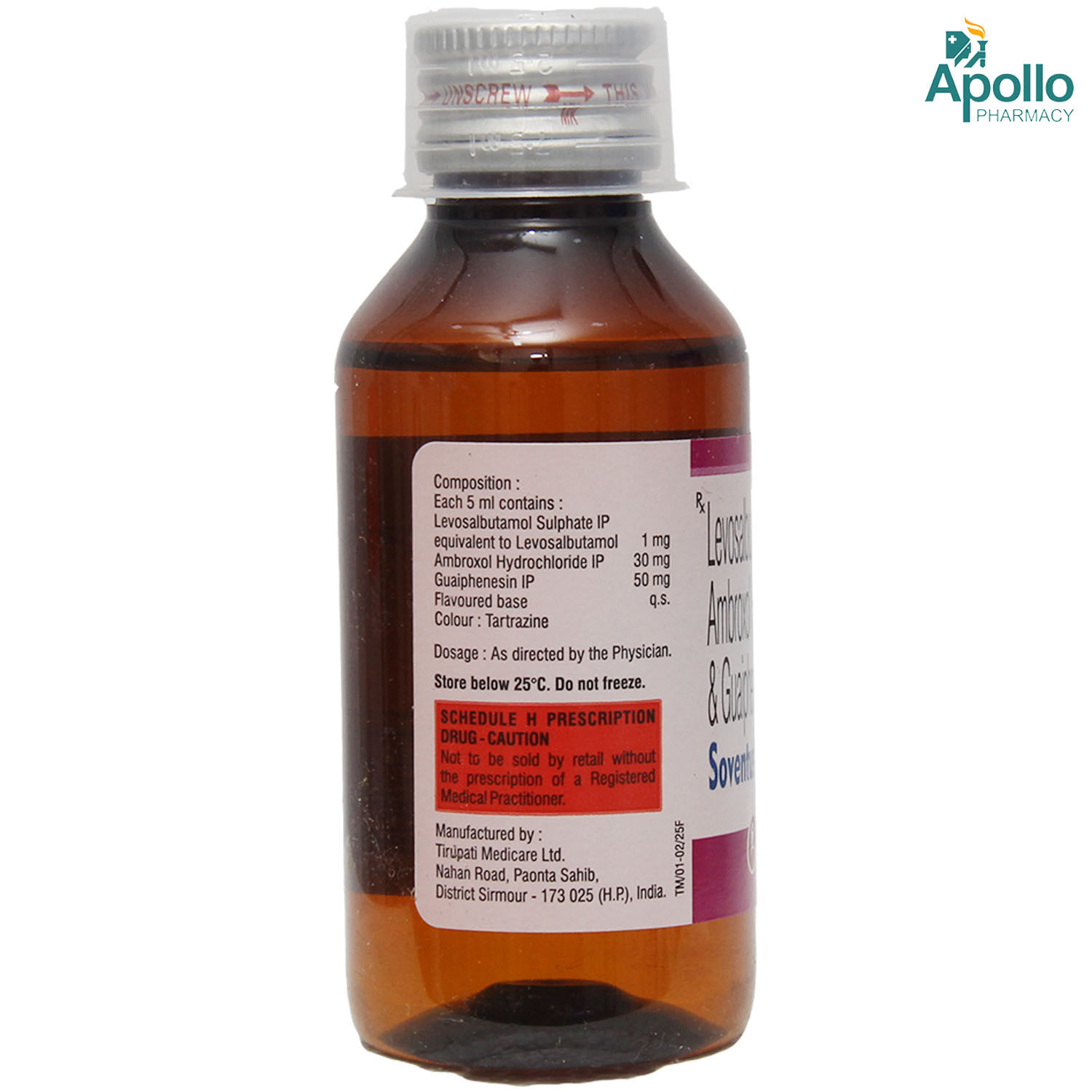 Soventus LS Syrup 100 ml Price, Uses, Side Effects, Composition ...