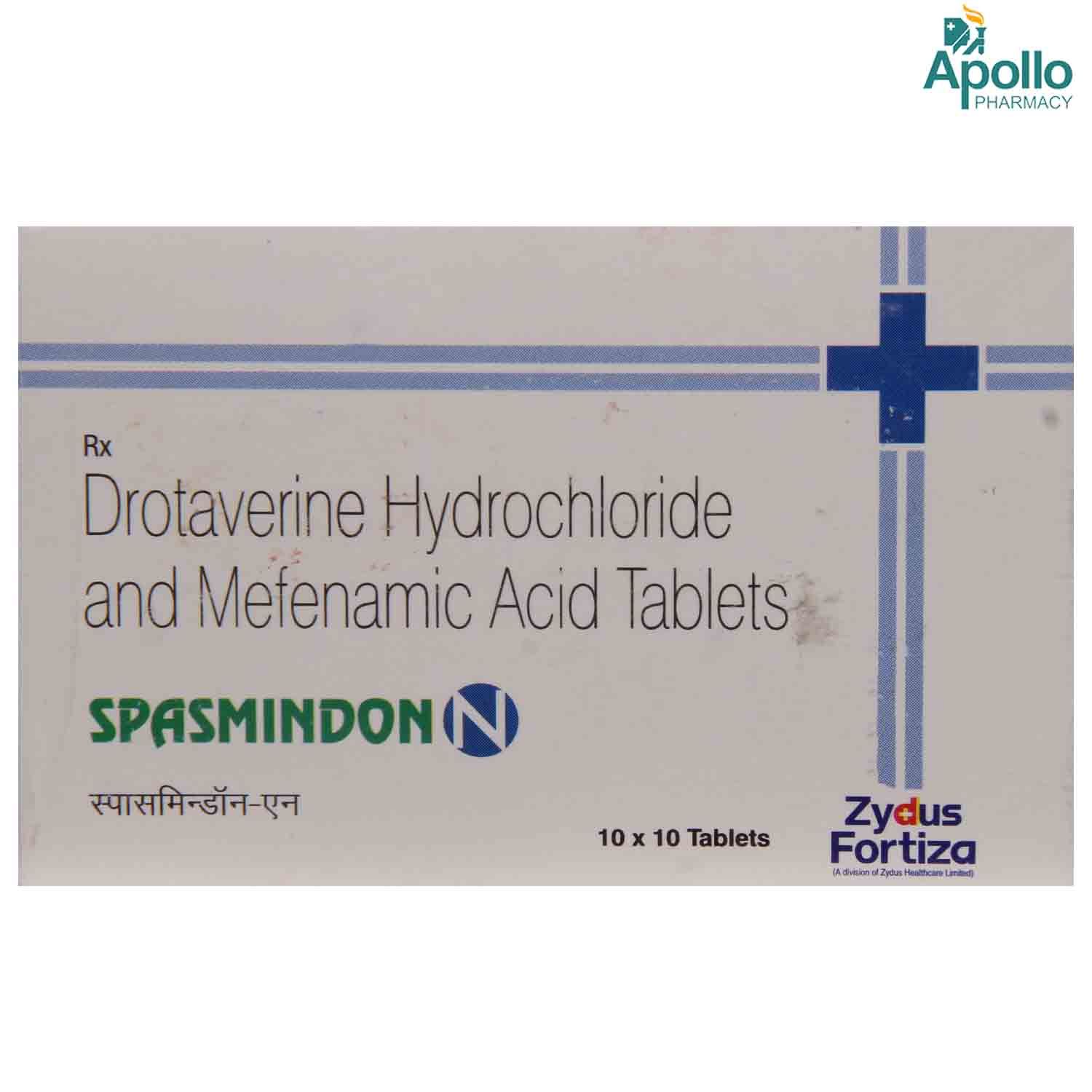 Spasmindon N Tablet | Uses, Side Effects, Price | Apollo Pharmacy