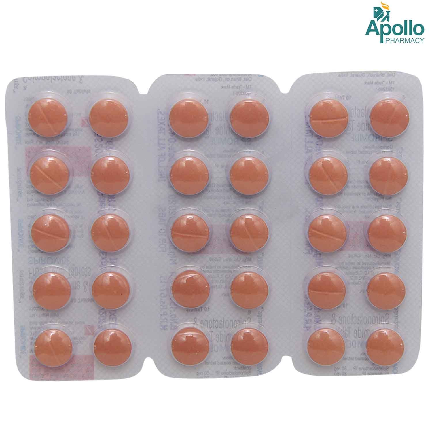 Spiromide Tablet 10's Price, Uses, Side Effects, Composition - Apollo ...