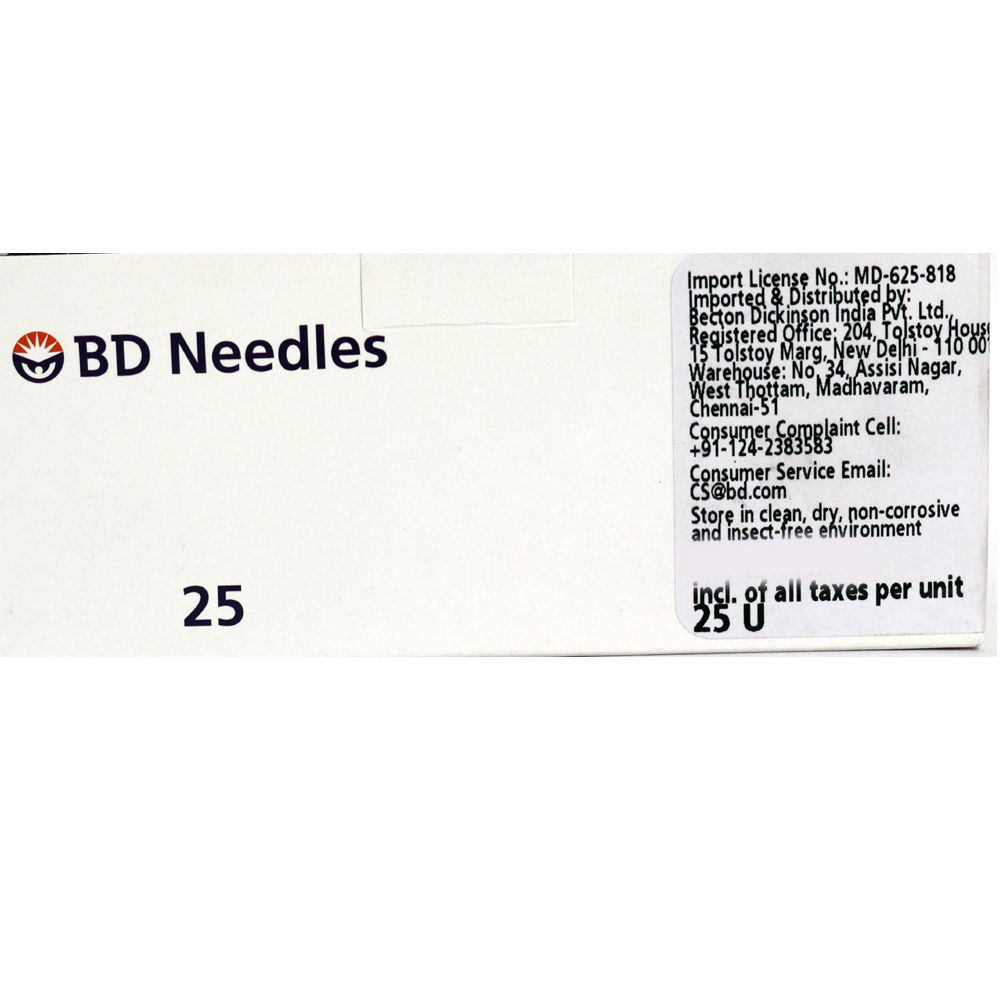 Spinal Needle No 18 BD Price, Uses, Side Effects, Composition - Apollo ...
