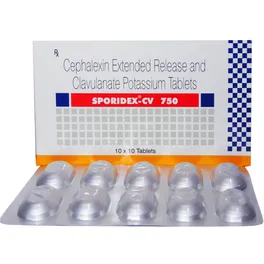 Sporidex-CV 750 Tablet | Uses, Side Effects, Price | Apollo Pharmacy
