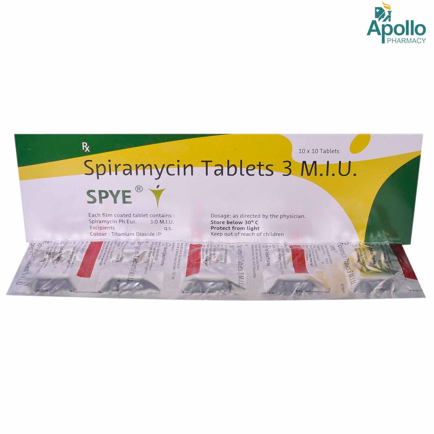 Spye Tablet 10's Price, Uses, Side Effects, Composition - Apollo Pharmacy