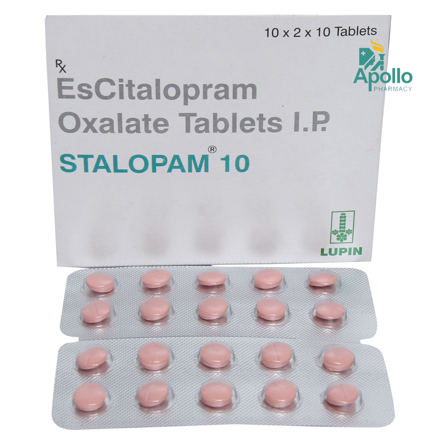 Stalopam 10 Tablet 10's Price, Uses, Side Effects, Composition - Apollo ...