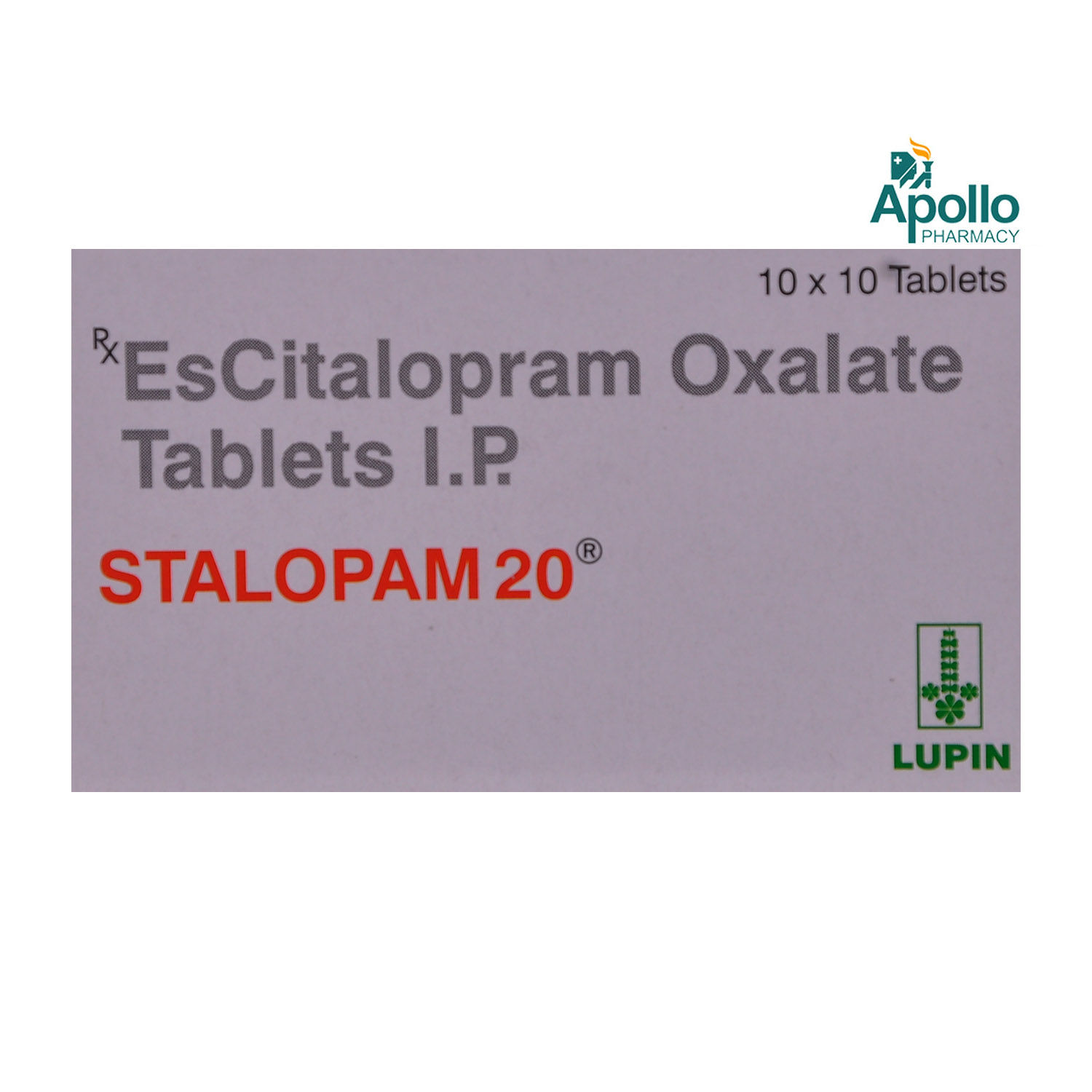 Stalopam 20 Tablet 10's Price, Uses, Side Effects, Composition - Apollo ...