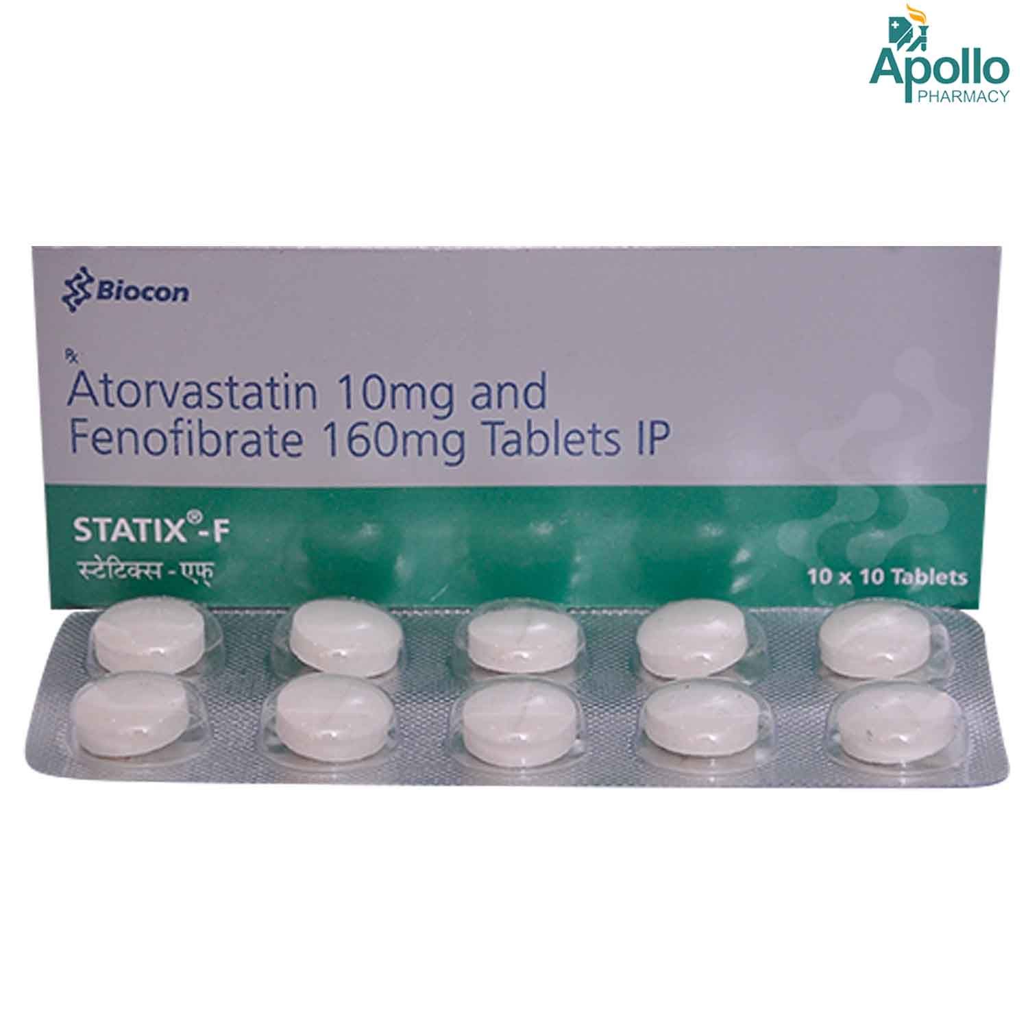 Statix-F Tablet 10's Price, Uses, Side Effects, Composition - Apollo ...
