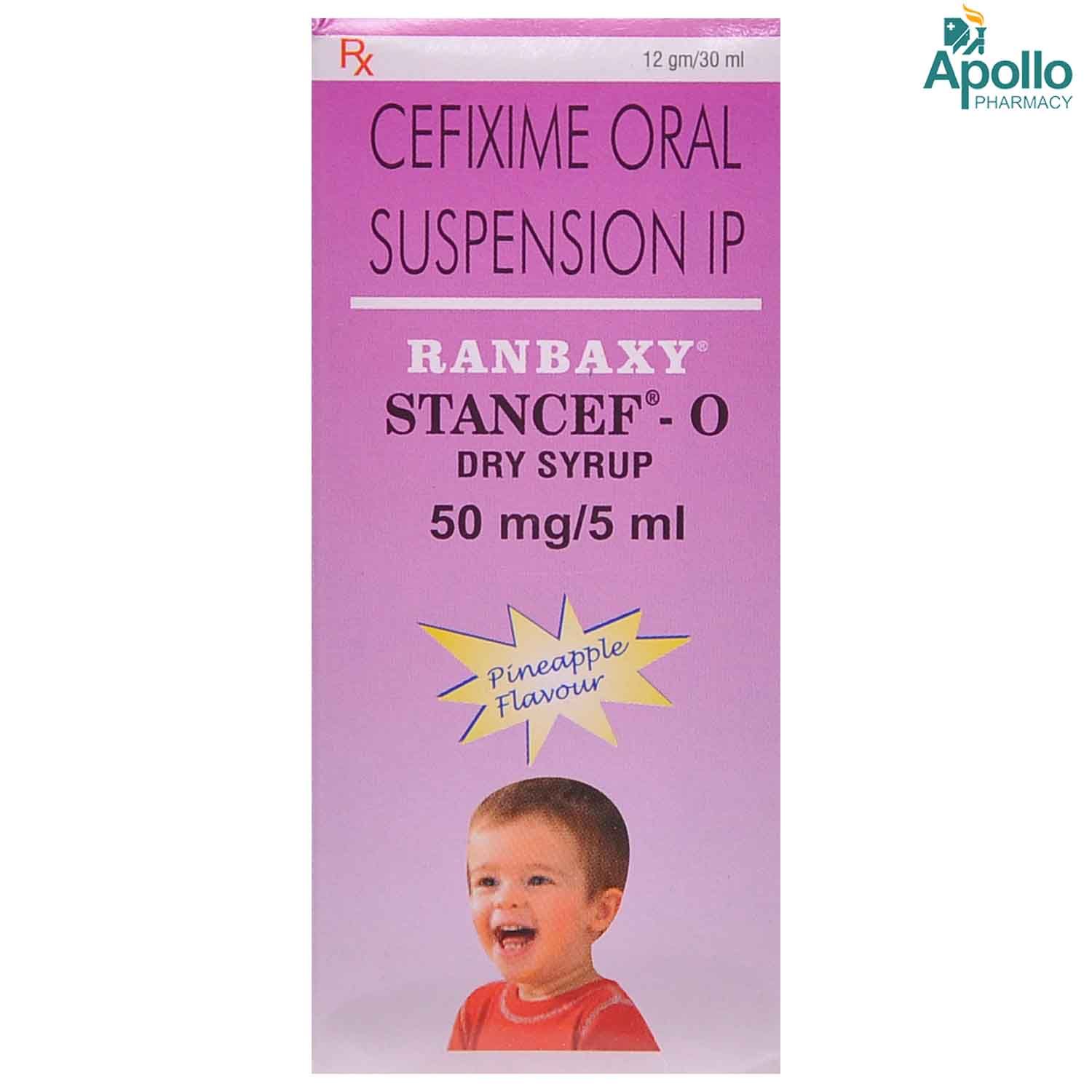 Stancef O Syrup | Uses, Side Effects, Price | Apollo Pharmacy