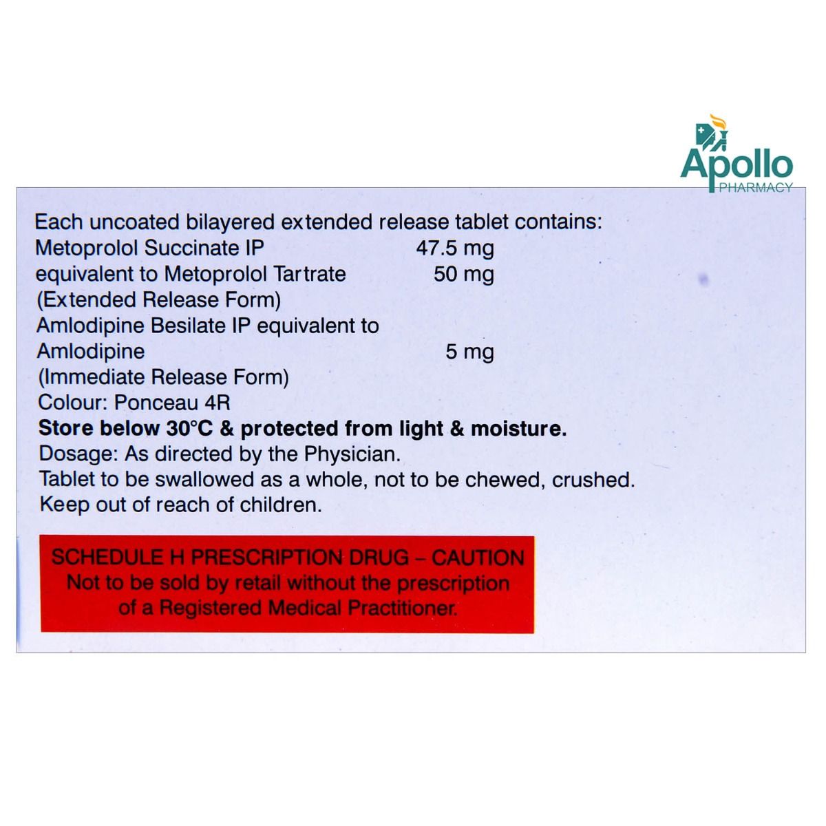 Starpress-AM XL 50 Tablet 10's Price, Uses, Side Effects, Composition ...