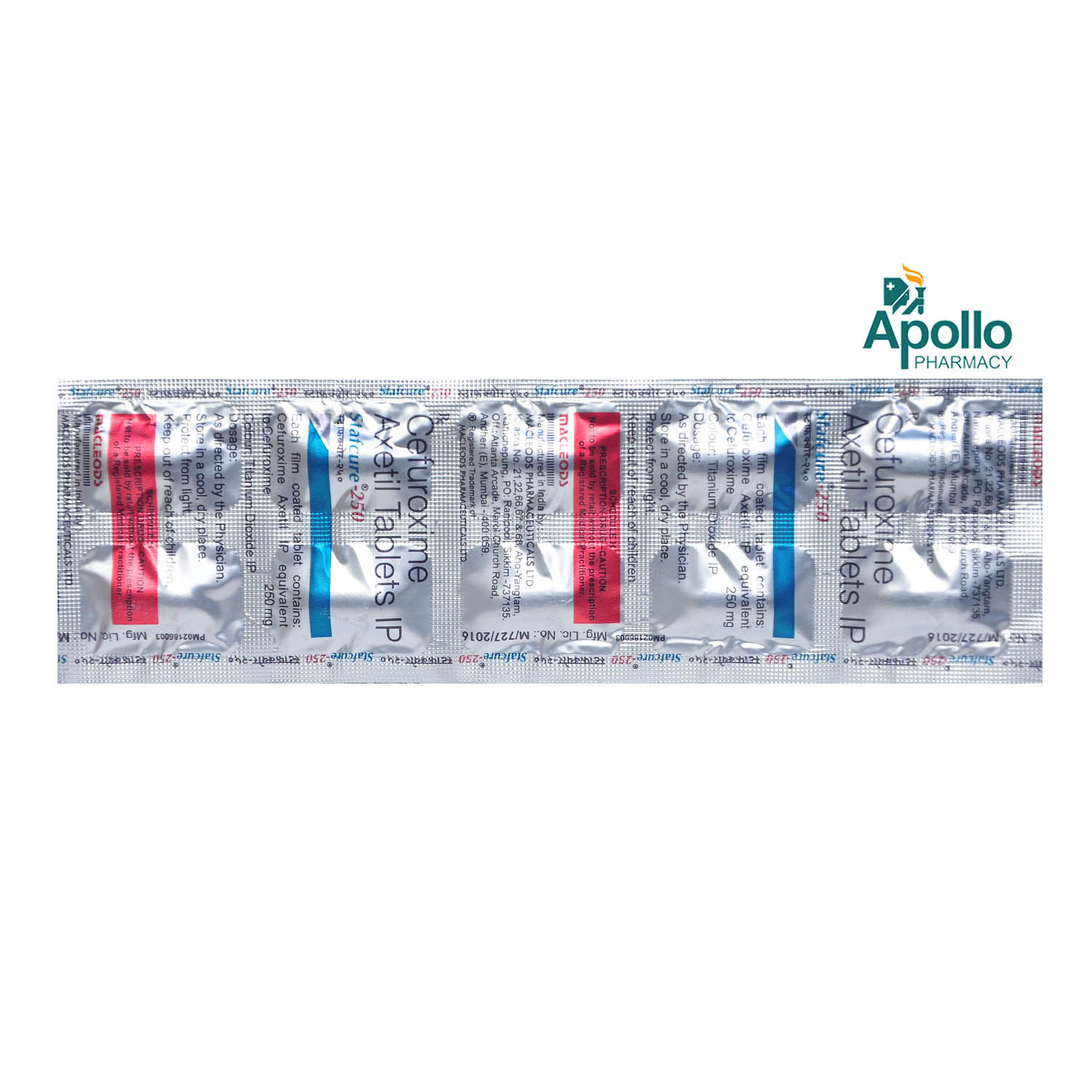 Stafcure-250 Tablet 10's Price, Uses, Side Effects, Composition ...