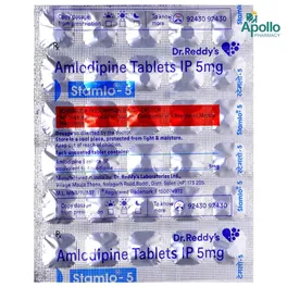Stamlo 5 Tablet | Uses, Side Effects, Price | Apollo Pharmacy