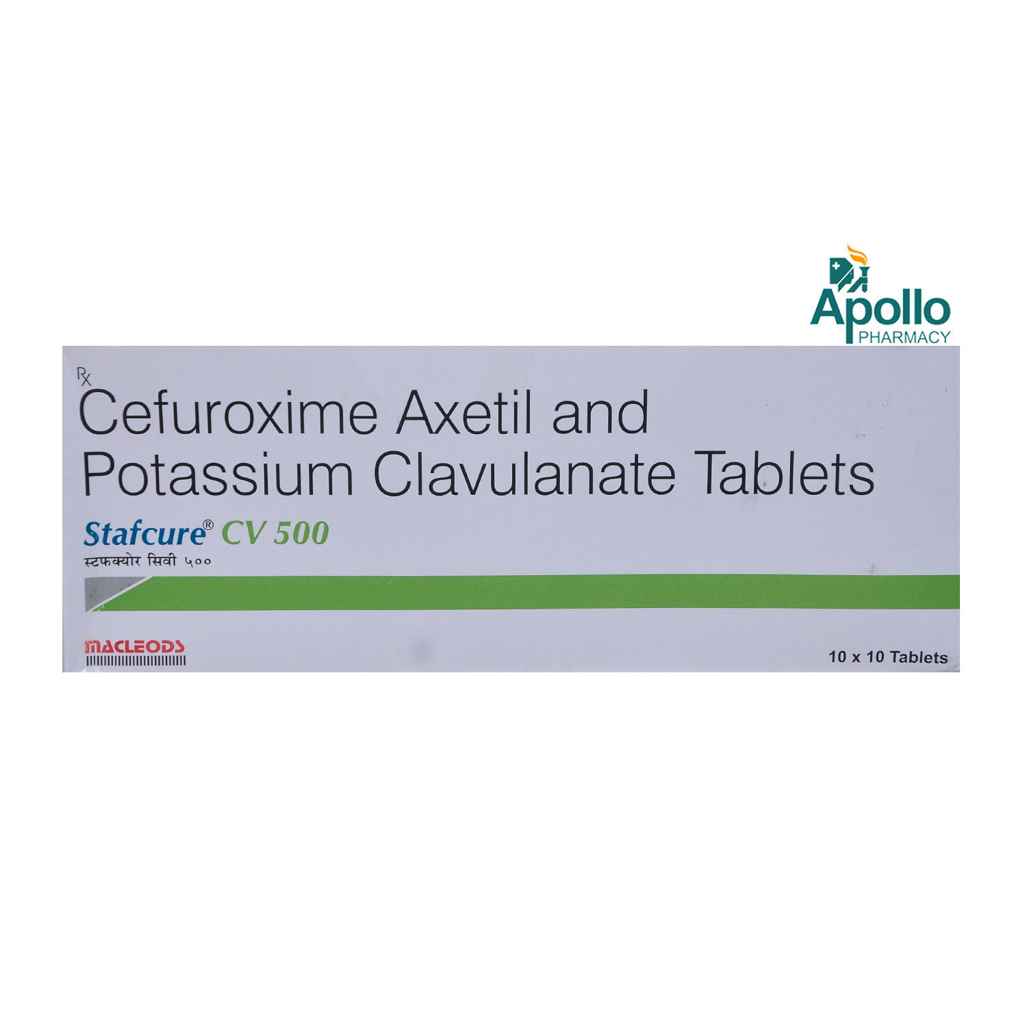 Stafcure CV 500 Tablet 10's Price, Uses, Side Effects, Composition ...