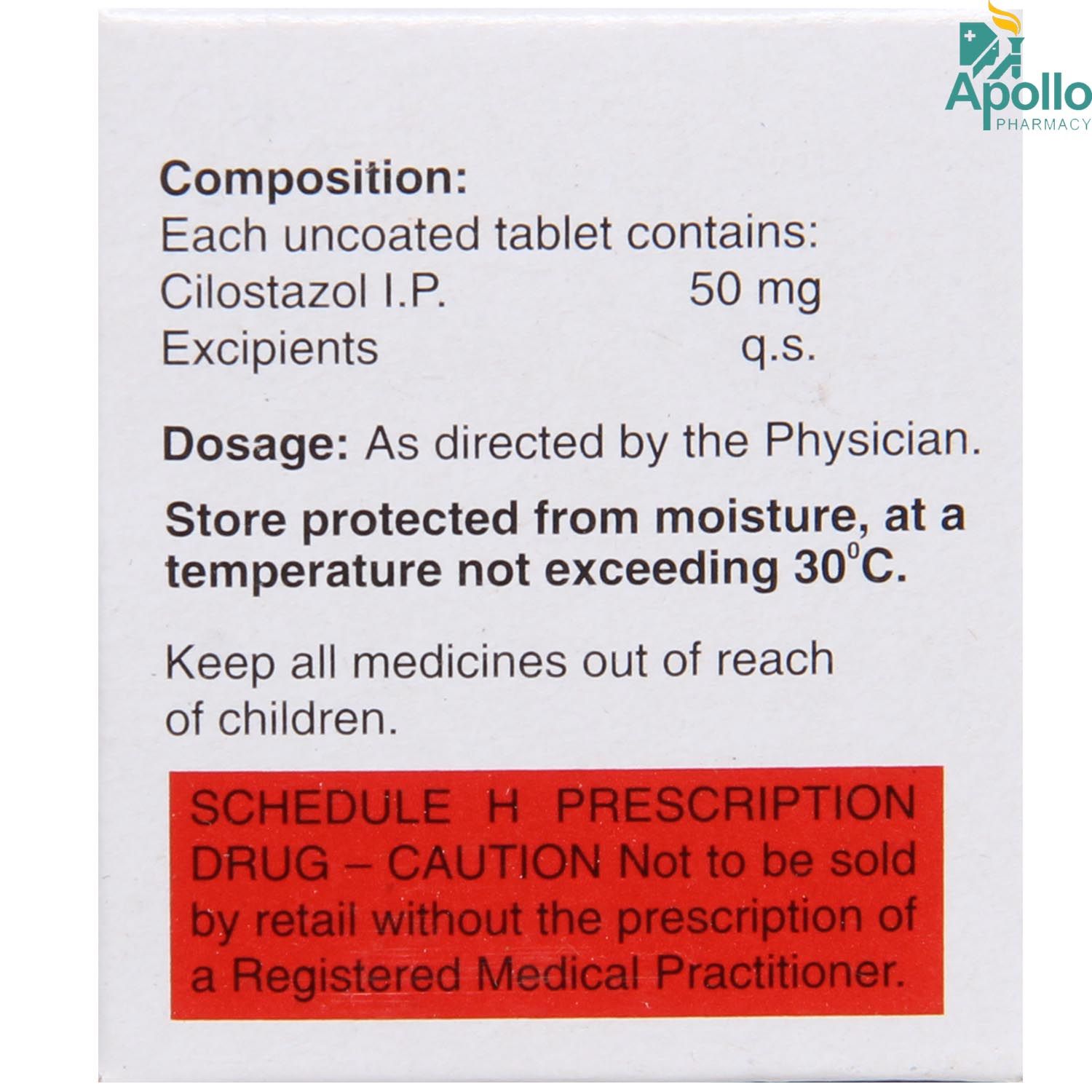Stiloz 50 Tablet 15's Price, Uses, Side Effects, Composition - Apollo ...