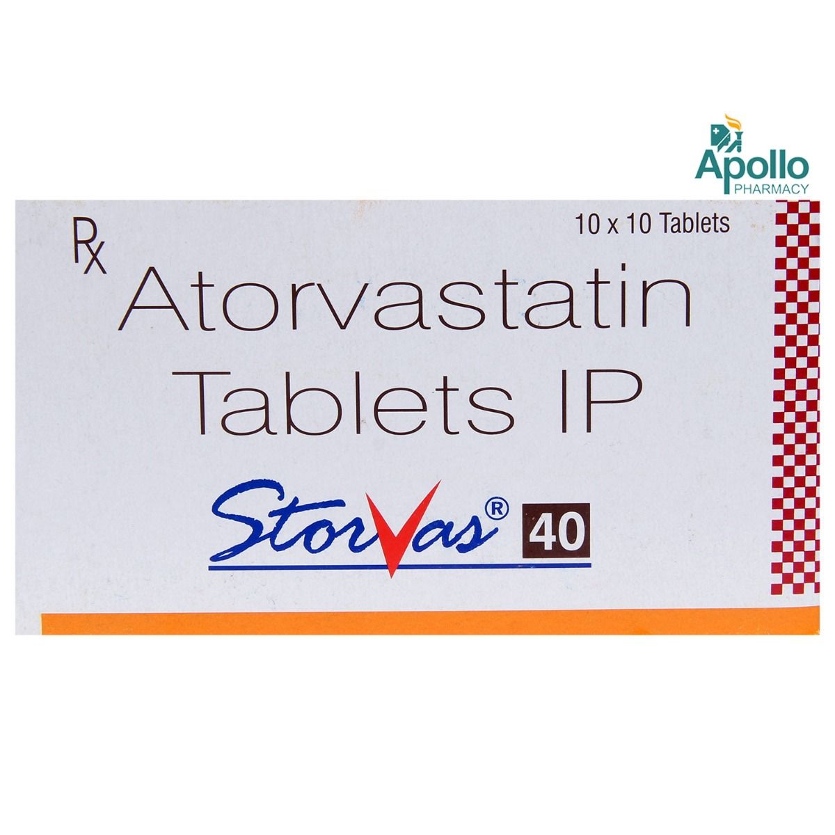 Storvas 40 Tablet 10's Price, Uses, Side Effects, Composition - Apollo ...