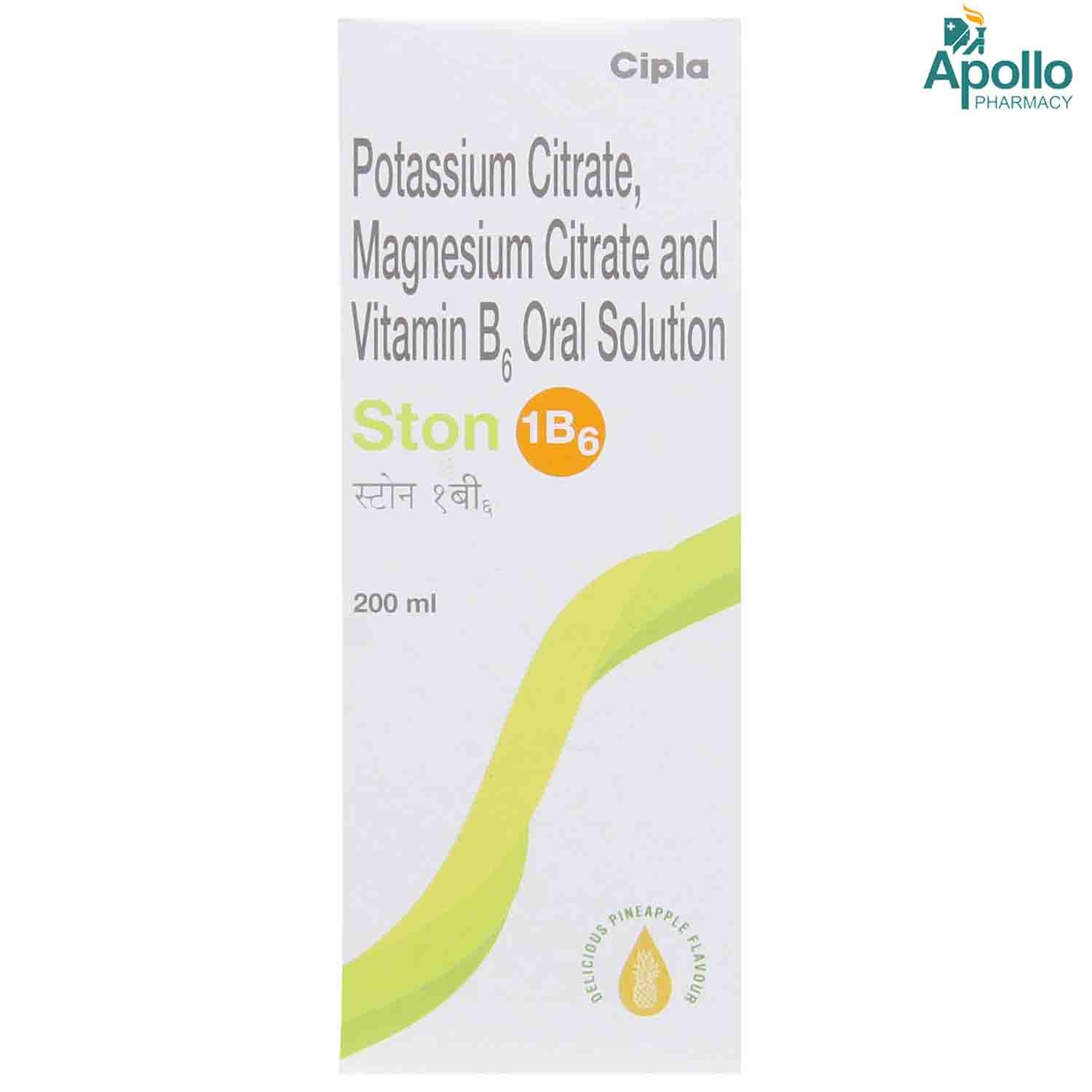 Stone 1B6 Solution | Uses, Side Effects, Price | Apollo Pharmacy