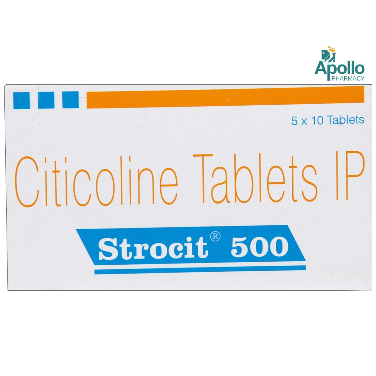 Strocit 500 Tablet 10's Price, Uses, Side Effects, Composition - Apollo ...