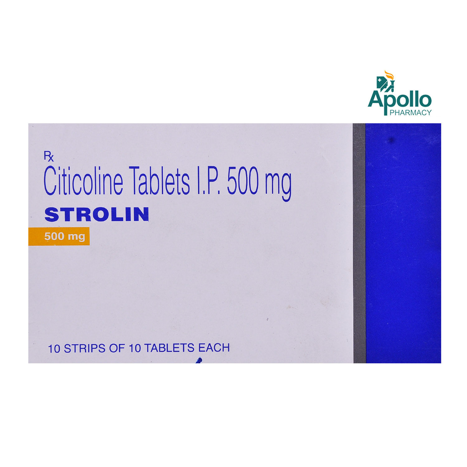 Strolin 500 mg Tablet | Uses, Side Effects, Price | Apollo Pharmacy