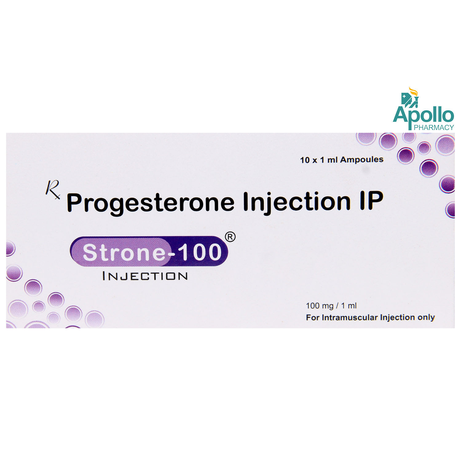 Strone-100 Injection 1 ml | Uses, Side Effects, Price | Apollo Pharmacy