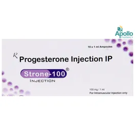 Strone-100 Injection 1 ml | Uses, Side Effects, Price | Apollo Pharmacy