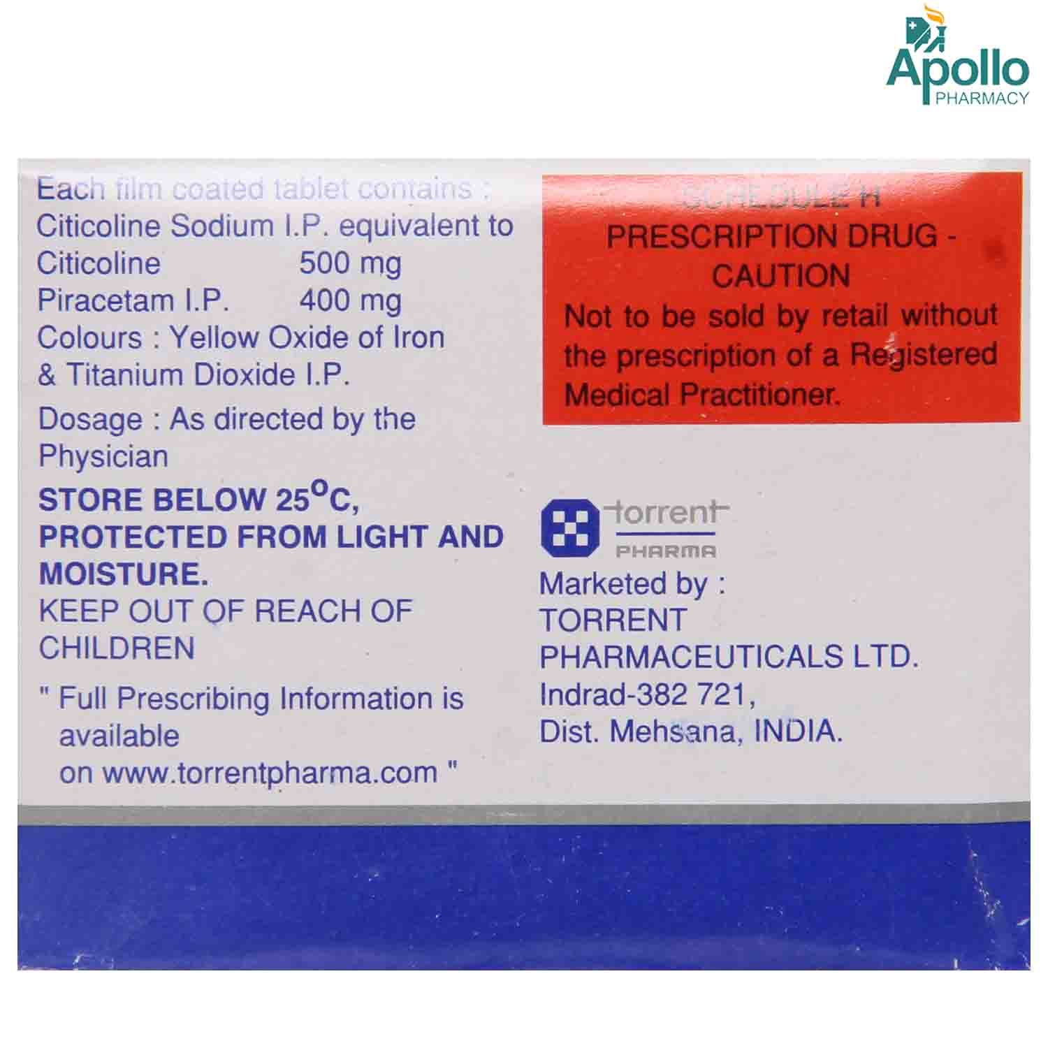 Strolin P 400 Tablet 10's Price, Uses, Side Effects, Composition ...