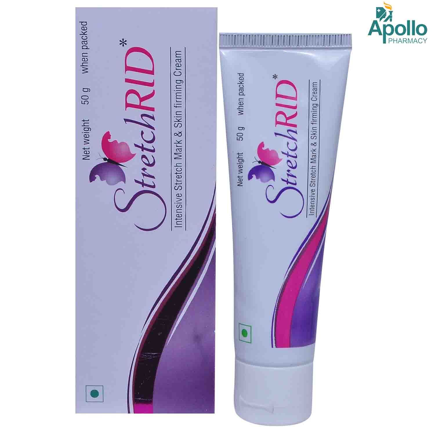 Stretchrid Cream 50 gm Price, Uses, Side Effects, Composition - Apollo ...
