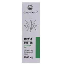 Cannabliss Stress Buster 1000 mg Oil, 10 ml | Uses, Side Effects, Price ...