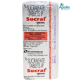 Sucral Tablet | Uses, Side Effects, Price | Apollo Pharmacy